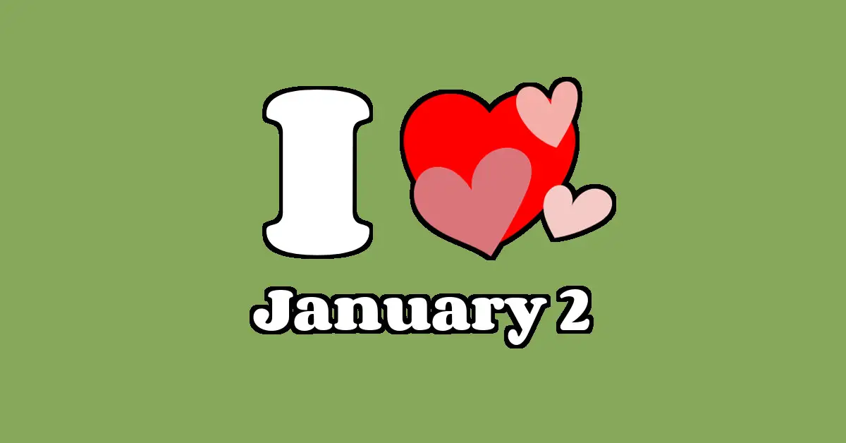 January 2 - I Love IT