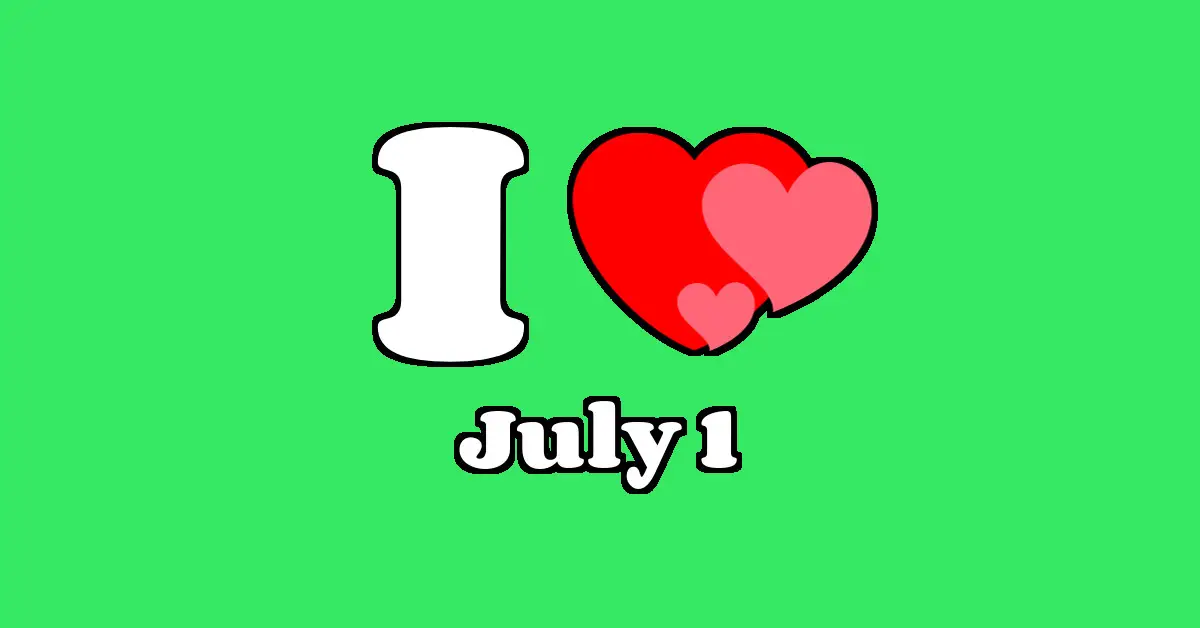 July 1 - I Love IT