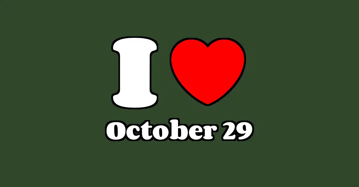 October 29 - I Love IT