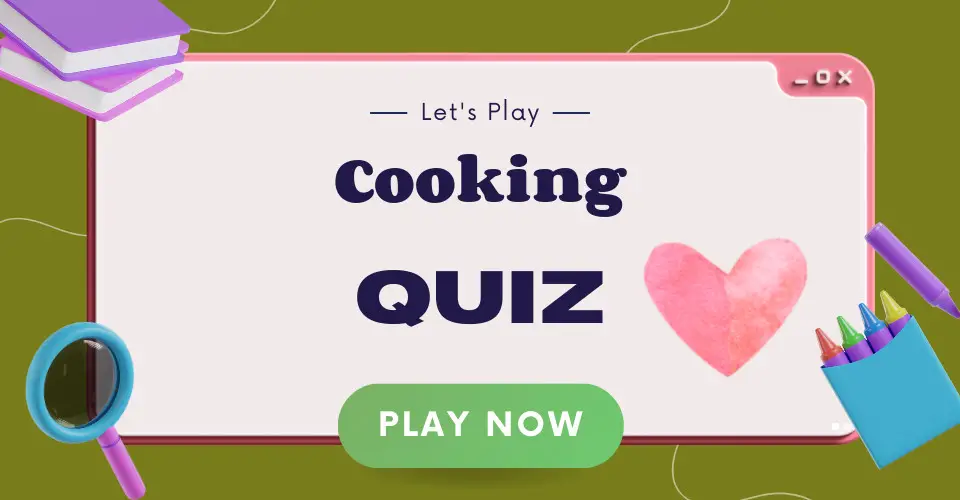 Cooking Quiz - I Love IT