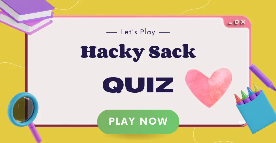 Hacky Sack Quiz - I Love IT