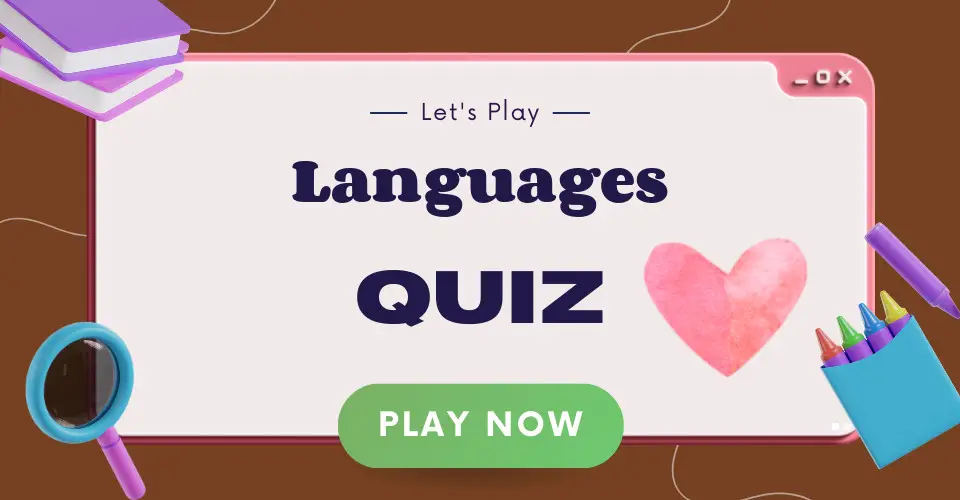 Languages Quiz - I Love IT