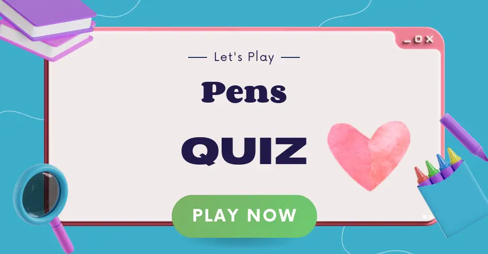 Pens Quiz - I Love IT