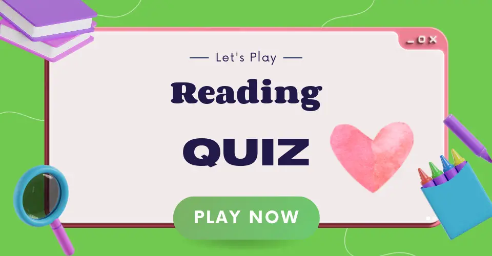 Reading Quiz - I Love IT